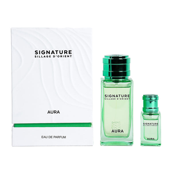 Signature Aura 100ml + 15ml + Funnel – Elixir | Artistic Perfumery